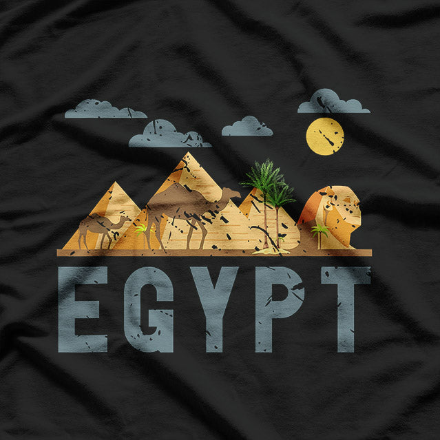 Ancient Egypt Symbols – Hieroglyphic Art History Love T-Shirt ...